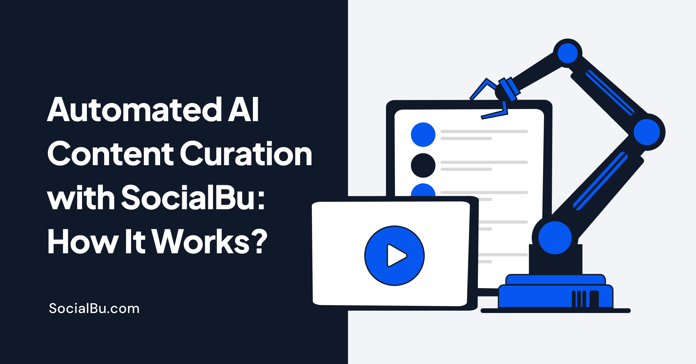 Automated AI Content Curation with SocialBu: How It Works | SocialBu Blog