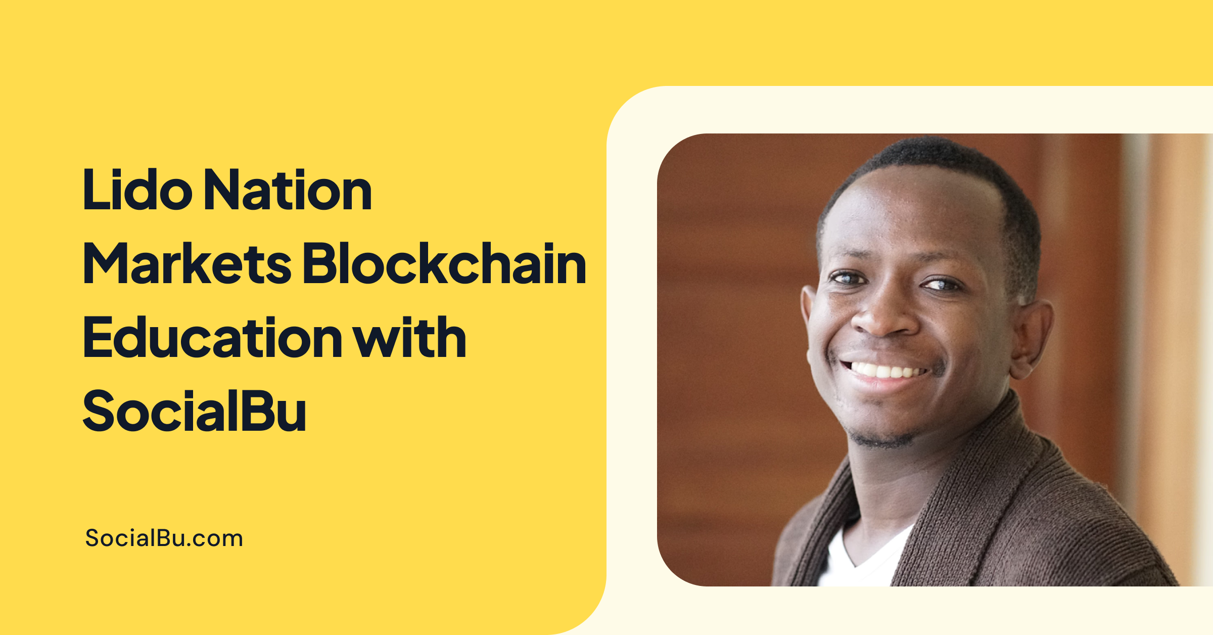 How Lido Nation Markets Blockchain Education With SocialBu? | SocialBu Blog