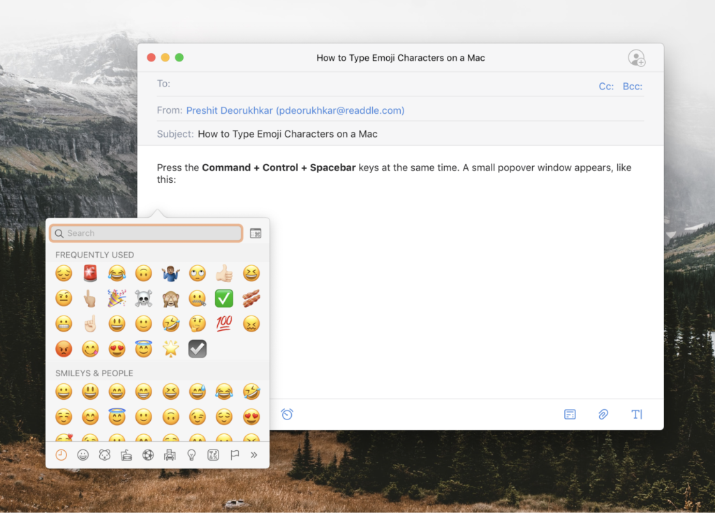 The Emoji Keyboard Shortcut for Mac & Windows | SocialBu Blog