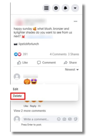 What Happens When You Hide a Comment on Facebook?