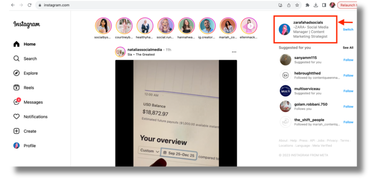 How To Find Your Instagram URL for Profile, Post & Reels