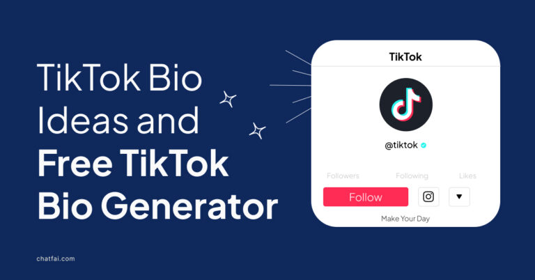 35+ TikTok Bio Ideas and Free TikTok Bio Generator