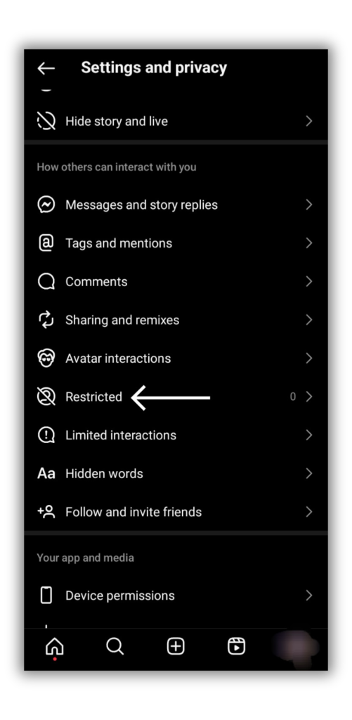 What Happens When You Restrict Someone on Instagram?