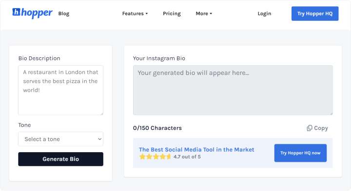 Top 5 Free Instagram Bio Generator in 2024 | SocialBu Blog