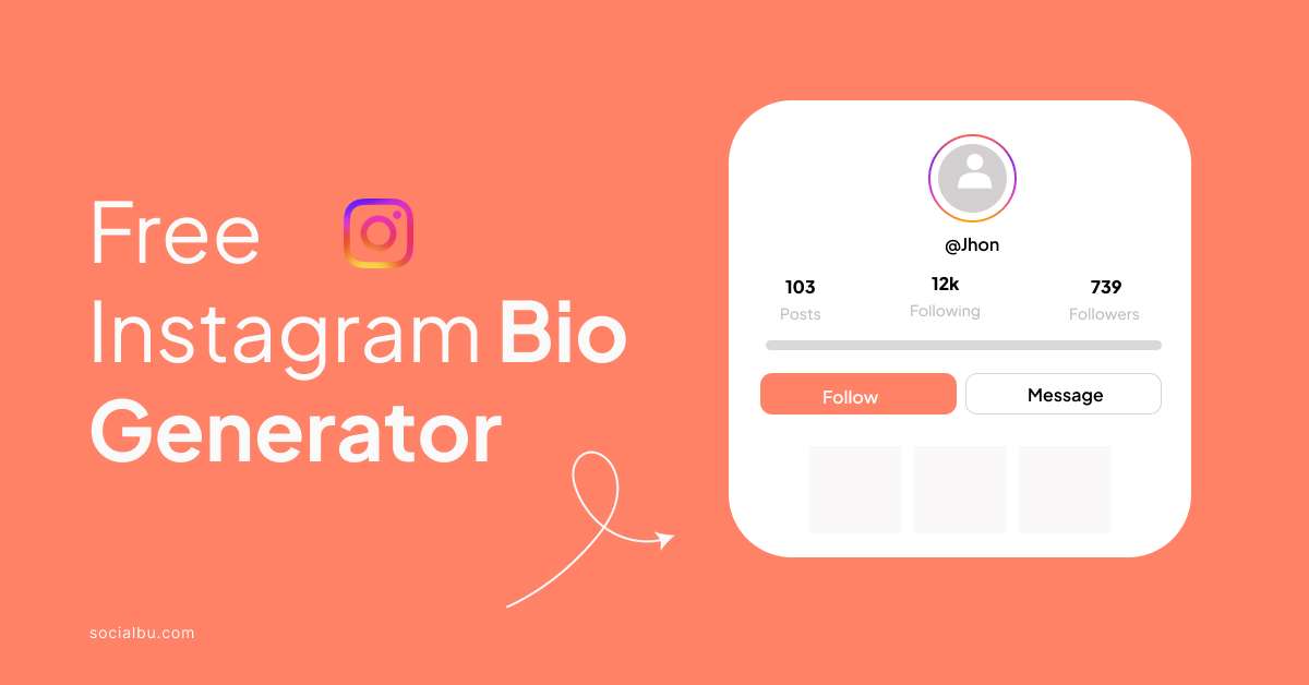 Top 5 Free Instagram Bio Generator in 2024 | SocialBu Blog