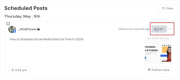 How to Schedule Social Media Posts for Free in 2024 | SocialBu Blog