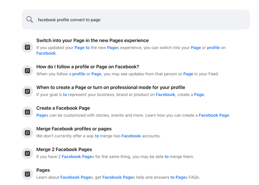 How to convert a Facebook profile into a Page | SocialBu Blog