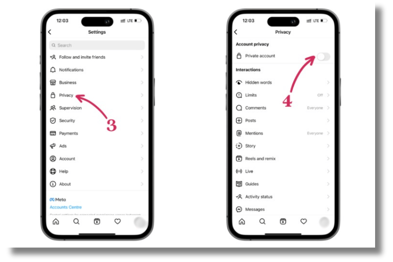 How to Hide Following List on Instagram in 2024 | SocialBu Blog