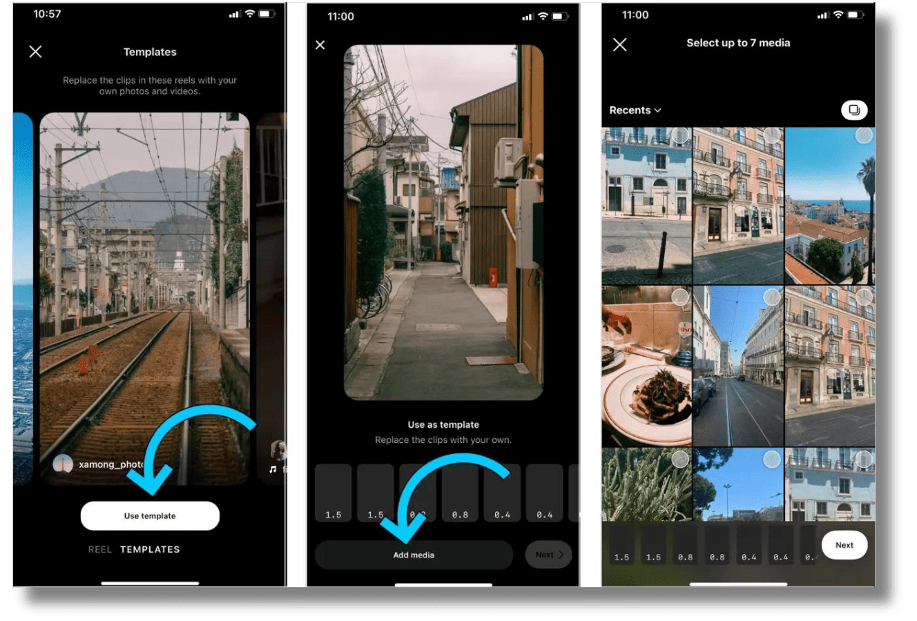How to Find Templates on Instagram for Reels and Stories | SocialBu Blog