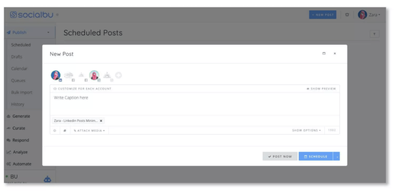How to Schedule Posts on Bluesky | SocialBu Blog