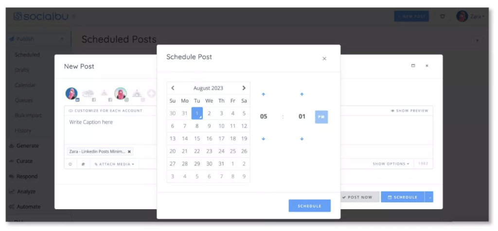 How to Schedule Posts on Bluesky | SocialBu Blog