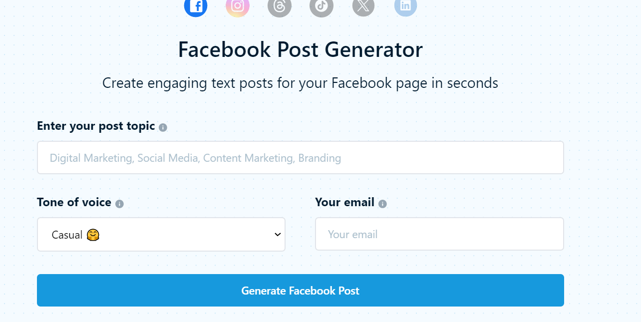 Facebook Post Generator: Top 9 Options to Try in 2024 | SocialBu Blog